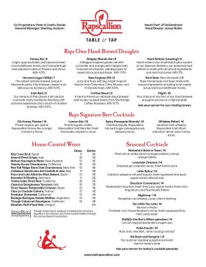 Table & Tap - Acton, MA - Rapscallion