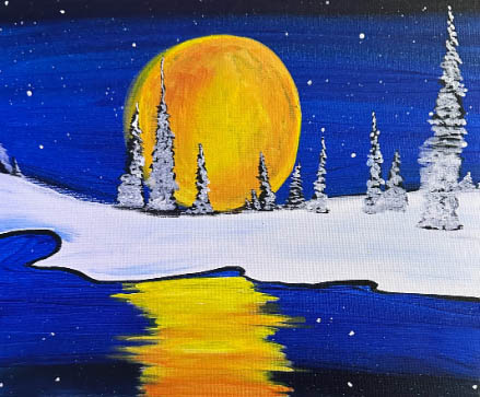 SPENCER: Winter Moon Sip 'n Paint - Rapscallion