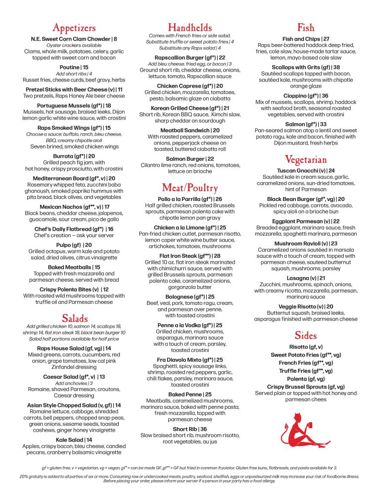 Table & Tap - Acton, MA - Rapscallion